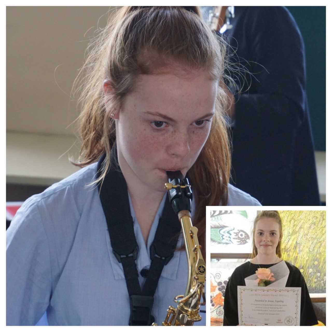 Jenna Wins Award | Sancta Maria College