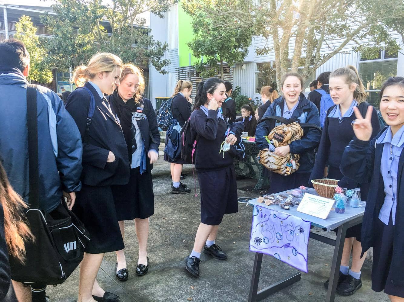 Year 10 Market Day = learning, fun and success | Sancta Maria College