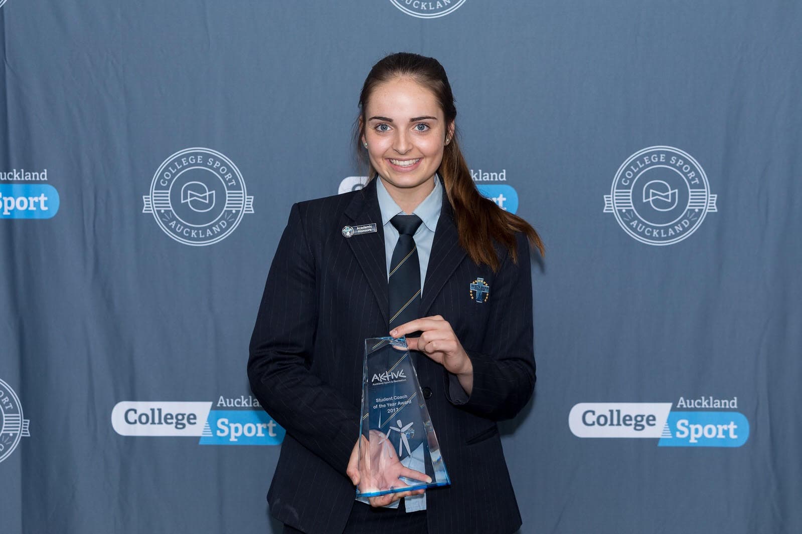 Paige acknowledged as Student Coach of the Year | Sancta Maria College
