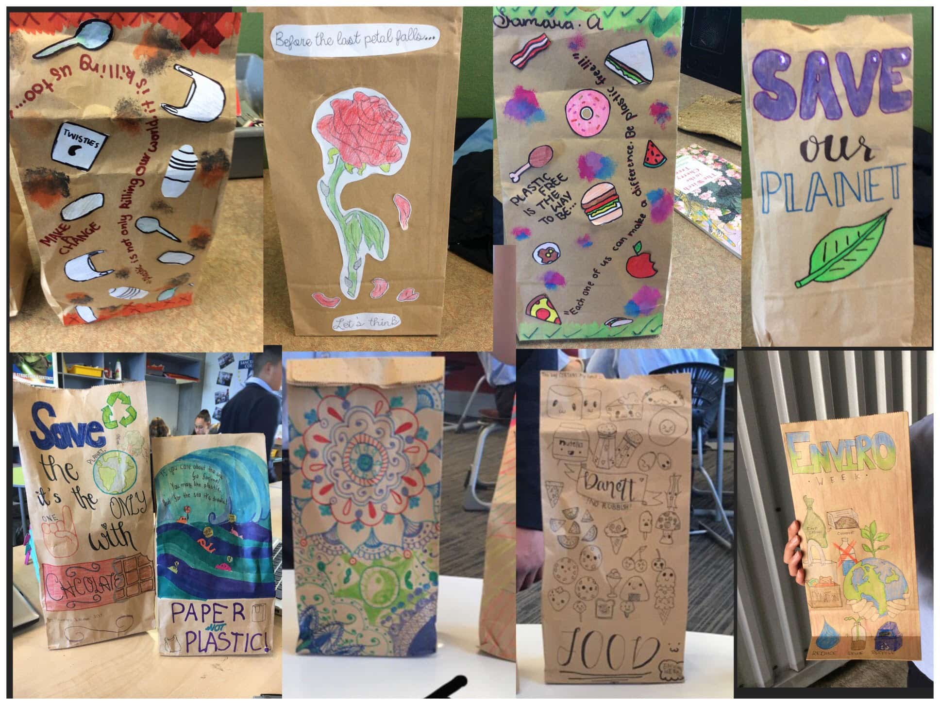 Brown paper bags | Sancta Maria College