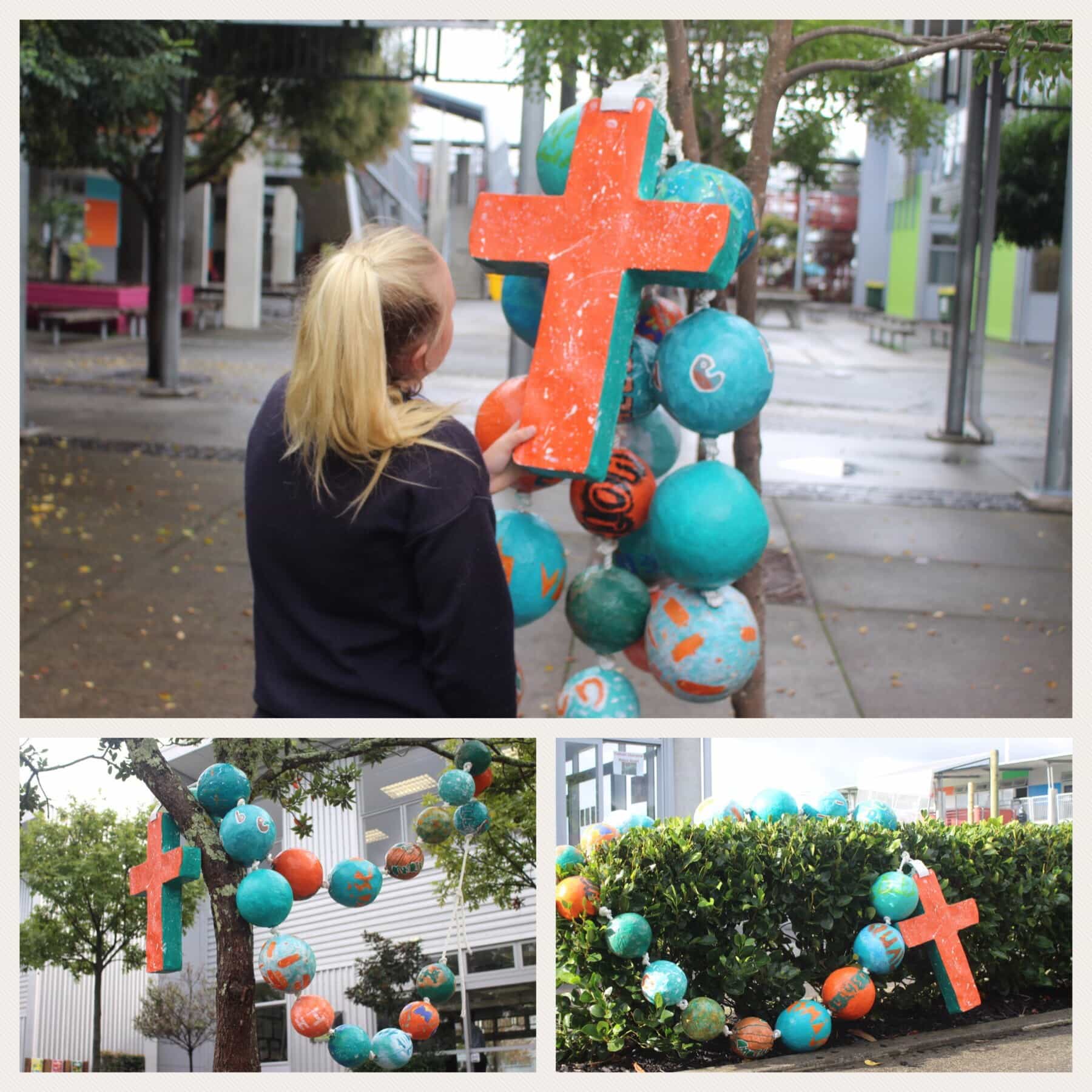 Art work on display | Sancta Maria College