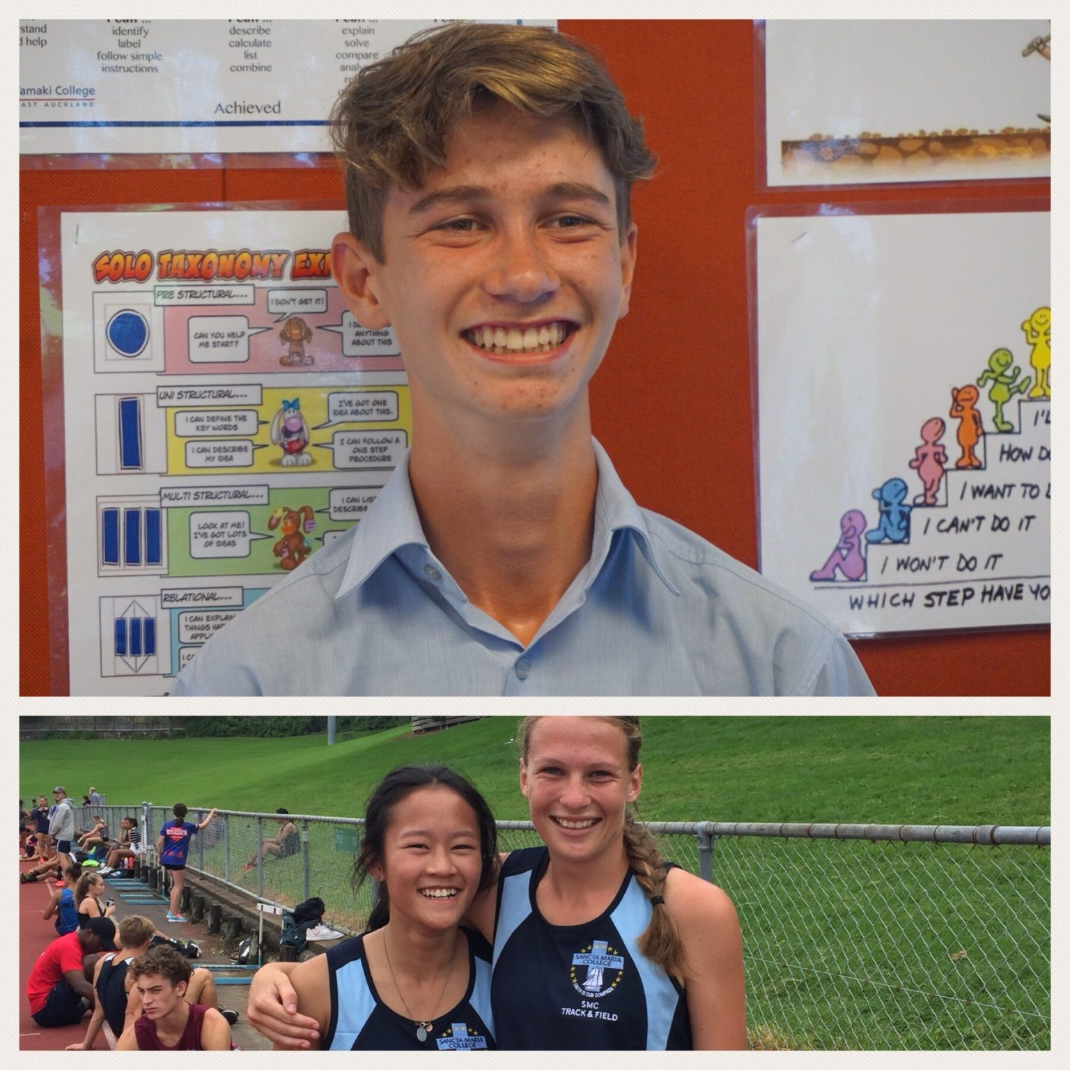 Zachary wins gold | Sancta Maria College