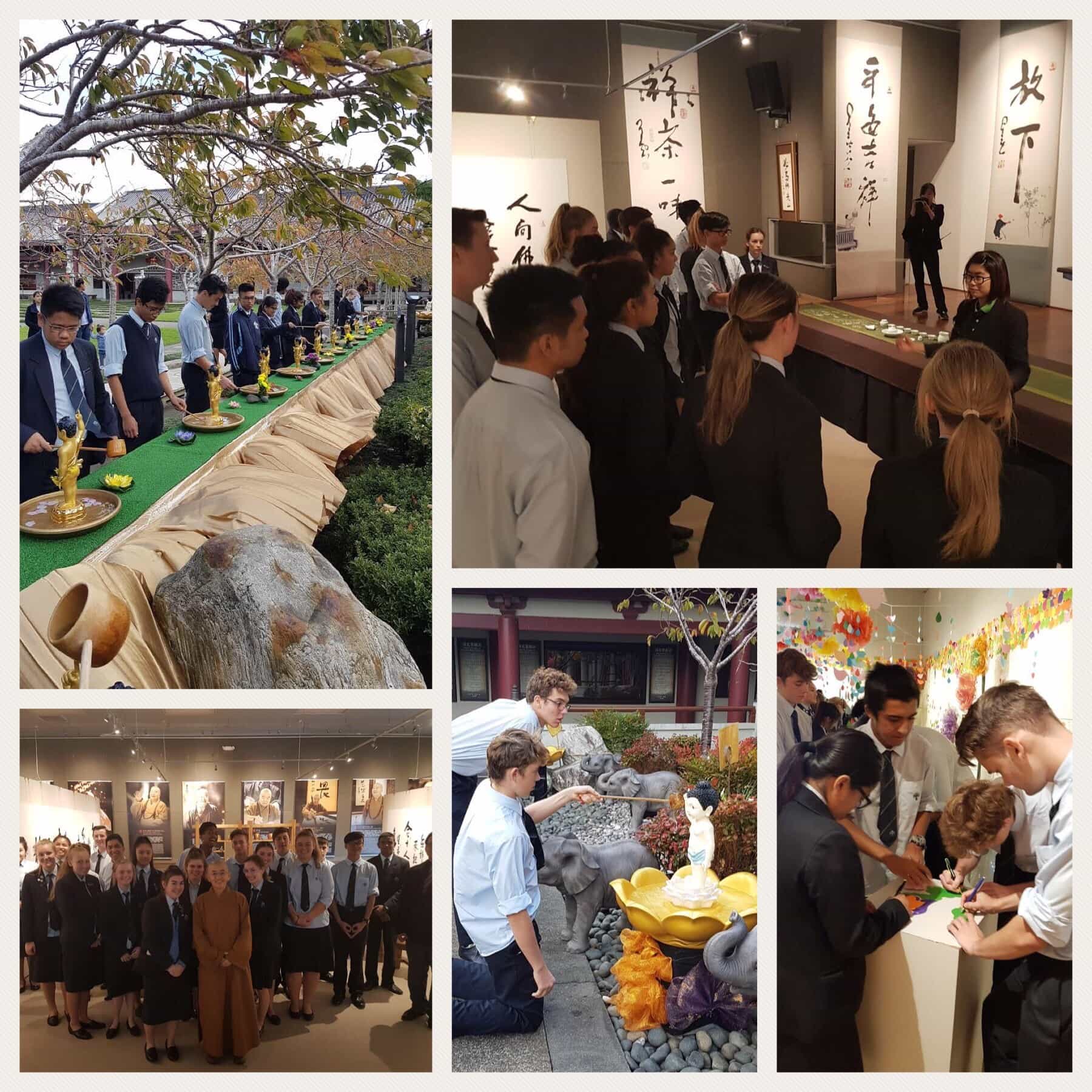Year 12s visit Buddhist Temple | Sancta Maria College