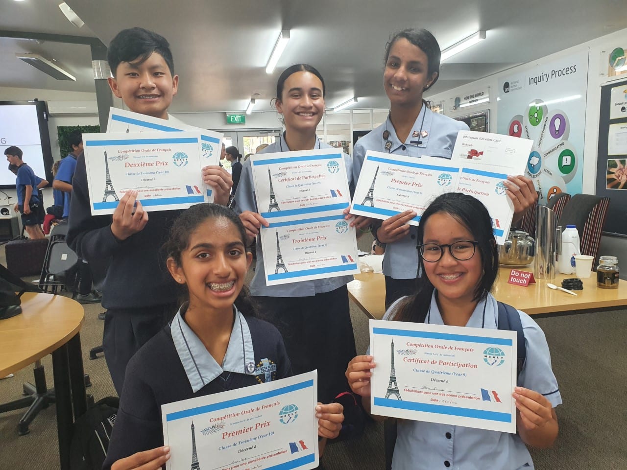 Fantastic win for SMC at French Speech Competition! | Sancta Maria College