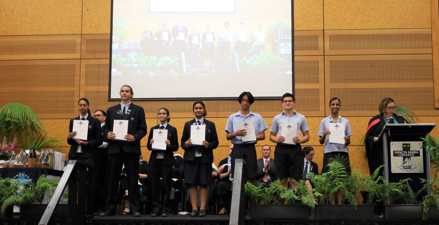 2022 Senior Prizegiving winners | Sancta Maria College