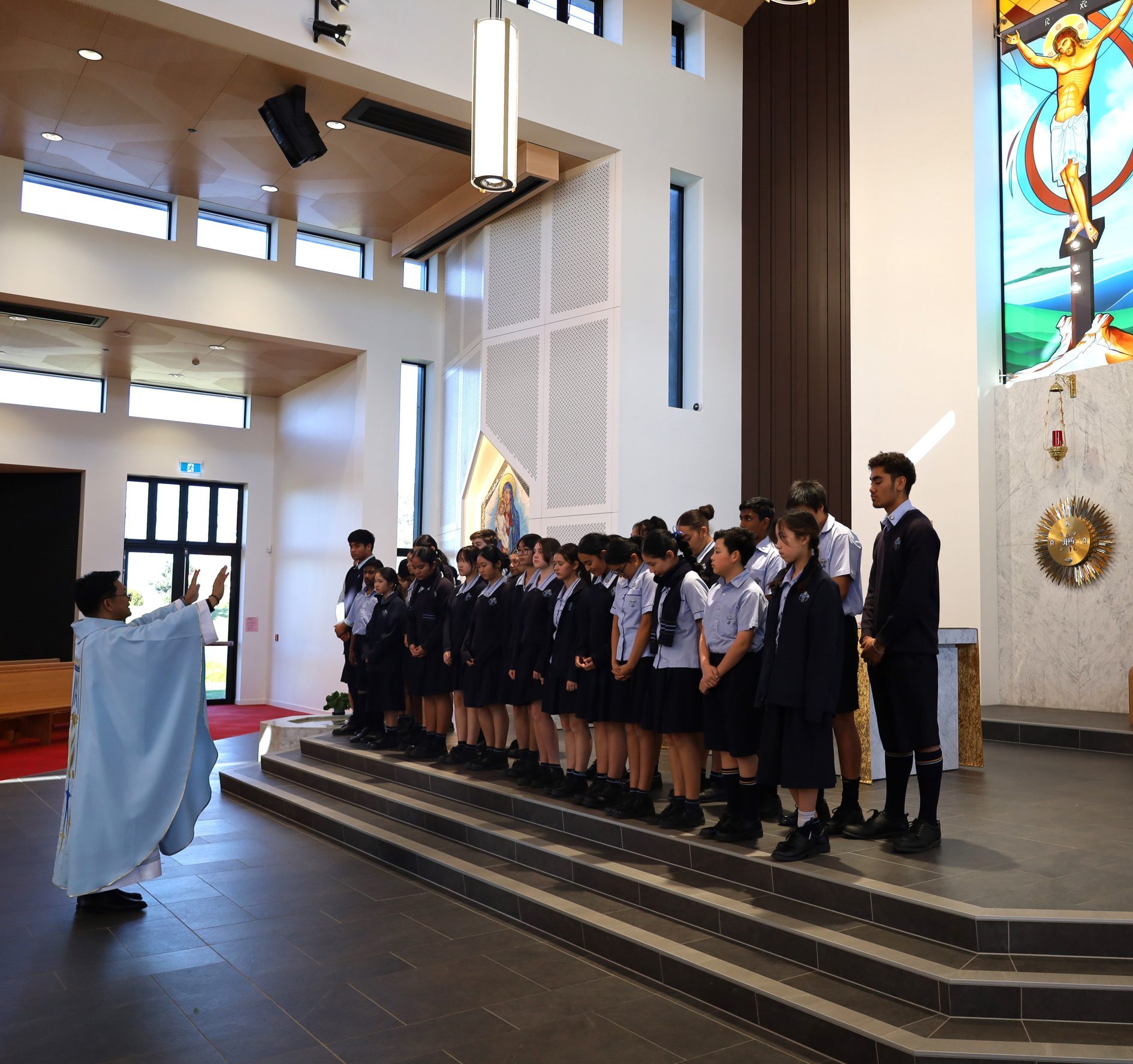 Blessing of Junior student leaders | Sancta Maria College