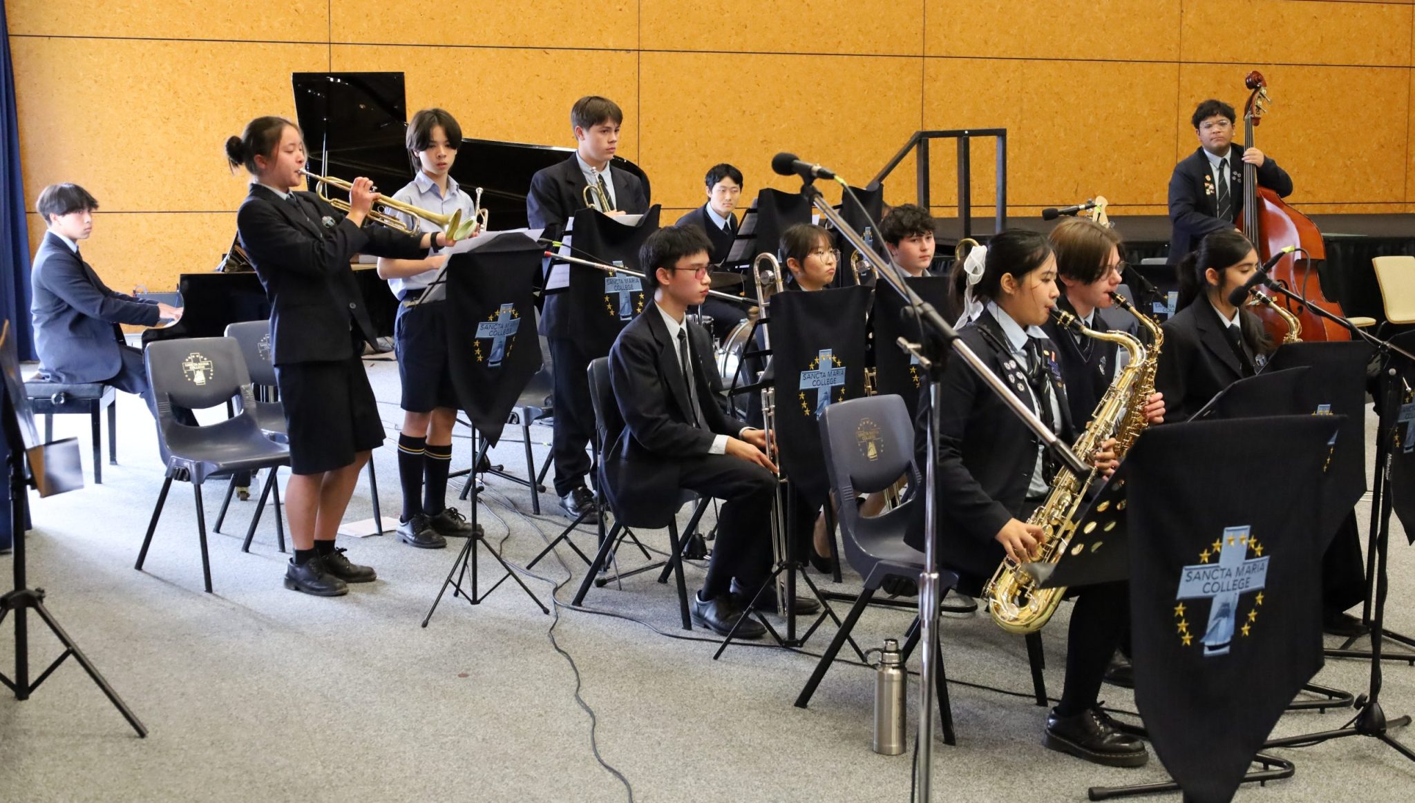 Wynnum State High School serenade's us in style | Sancta Maria College