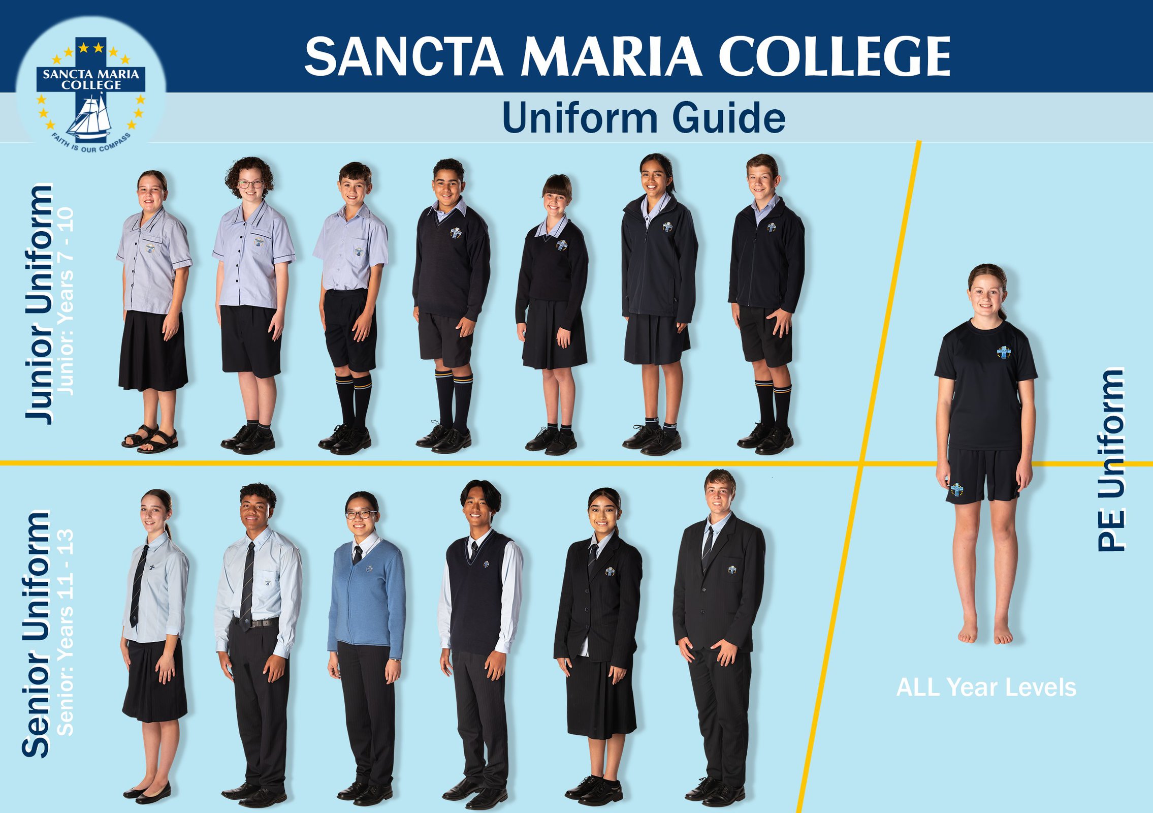 Help us to Help Others by donating your uniform | Sancta Maria College