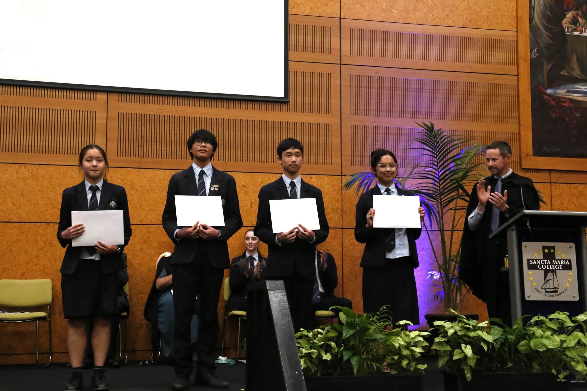 2024 Year 11 Top Scholar Award Winners | Sancta Maria College