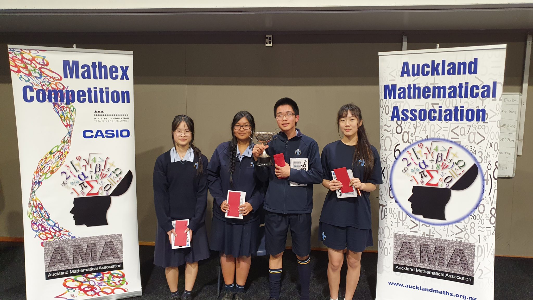 Year 10 Auckland Mathex Competition WINNERS | Sancta Maria College